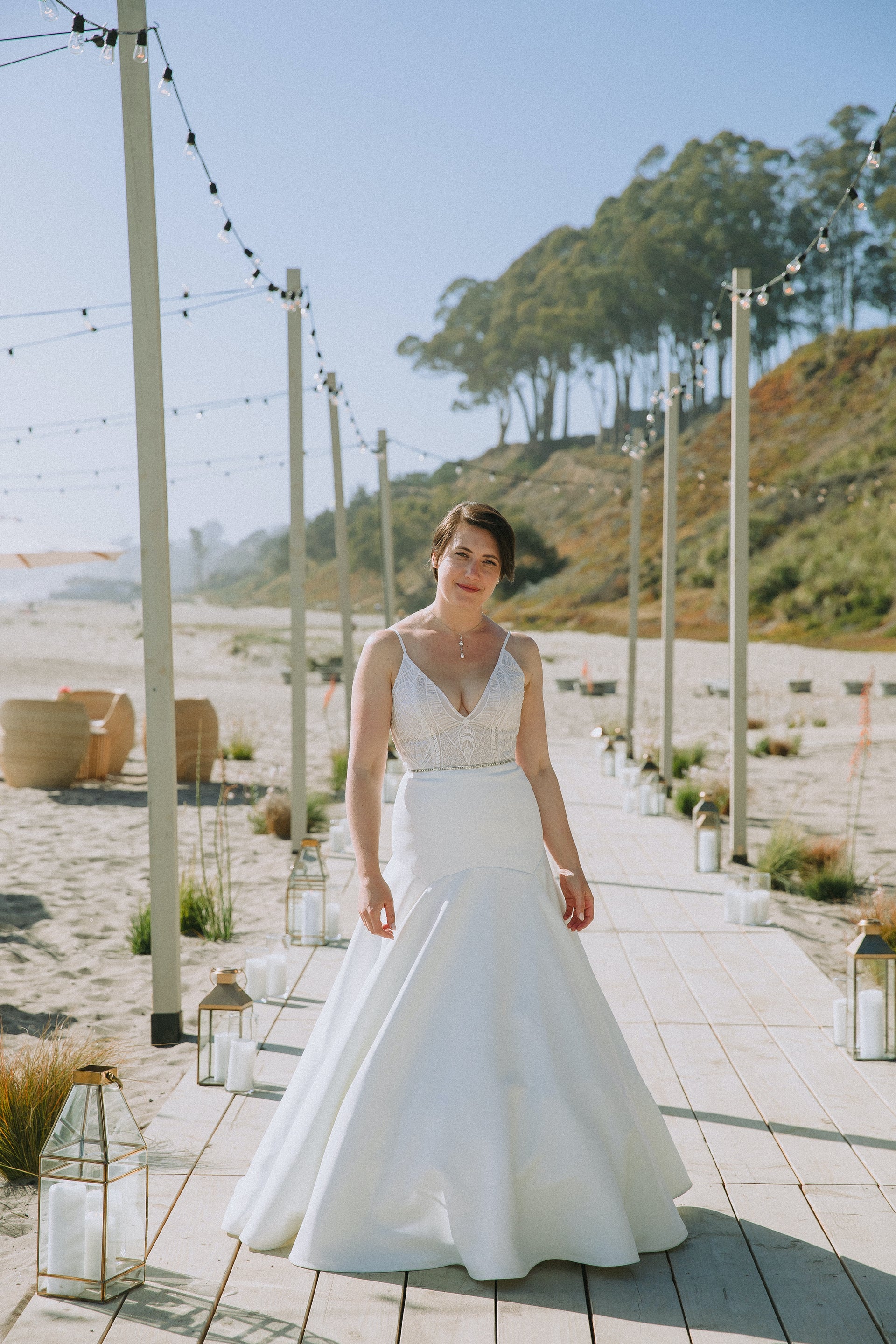Seascape Beach Resort Santa Cruz Wedding by Seascape Flowers