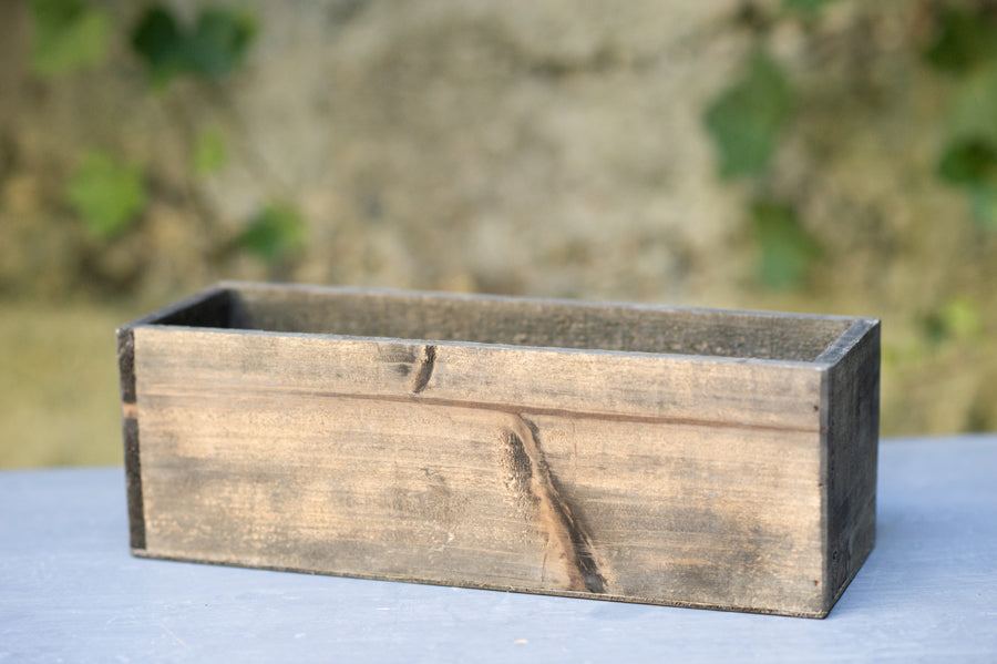 Rectangular Reclaimed Wood Boxes